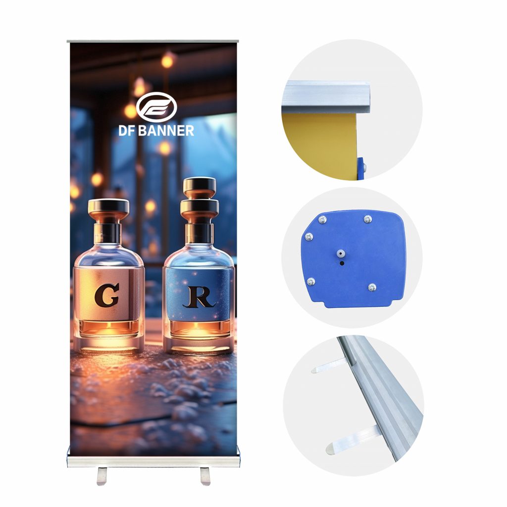 Roll Up Banner Portable Alloy Roll Up Banner Display High Quality Roll ...